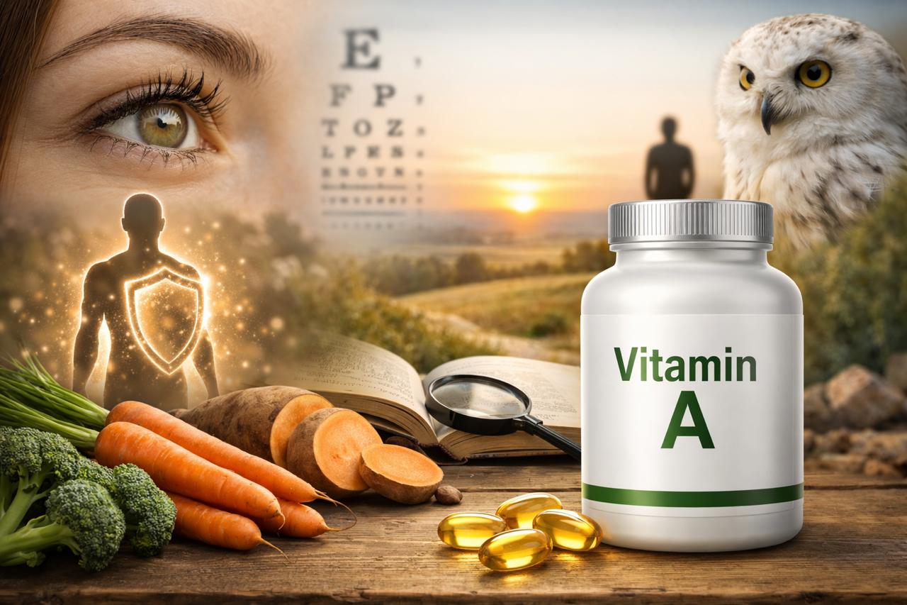 Vitamin A Deficiency Explained: Symptoms, Causes, Benefits & Foods to