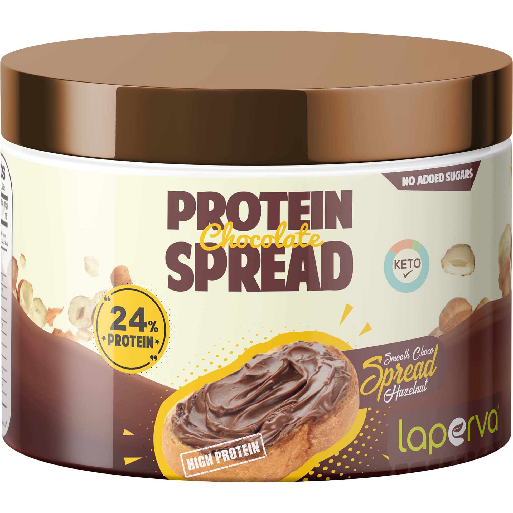 Laperva Protein Chocolate Spread Hazelnut, Chocolate Hazelnut, 250 Gm,